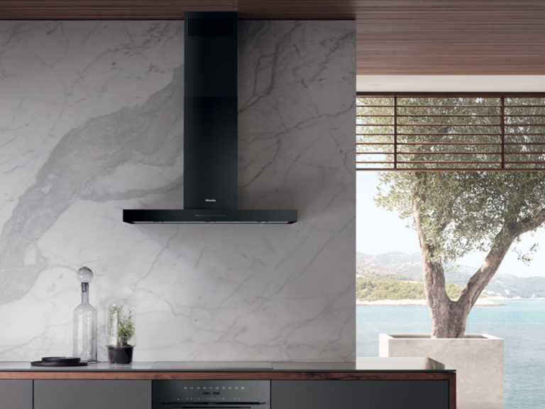 Neue Dunstabzugshaube von Miele in mattschwarzem Finish - Hometec